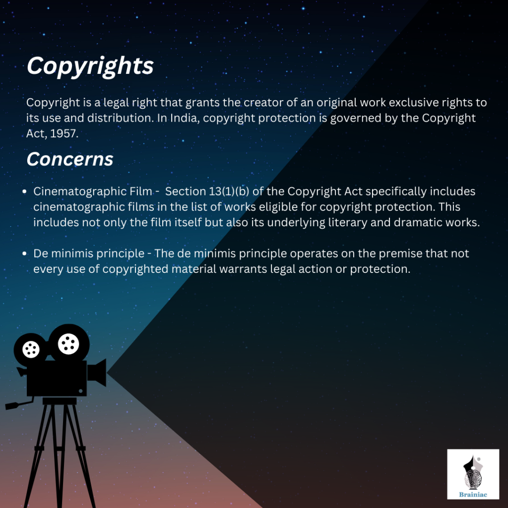 The Protection Enigma of Movie Titles in India - Patent, Trademark ...